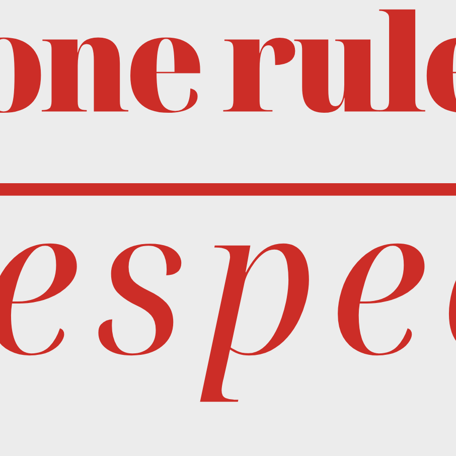 Download Of The Month: Respect Poster – The Teacher James